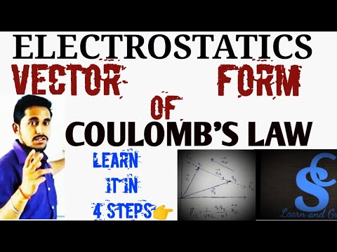 Vector Form Of Coulomb's Law..for class 12 (physics)..#Electrostatics ...