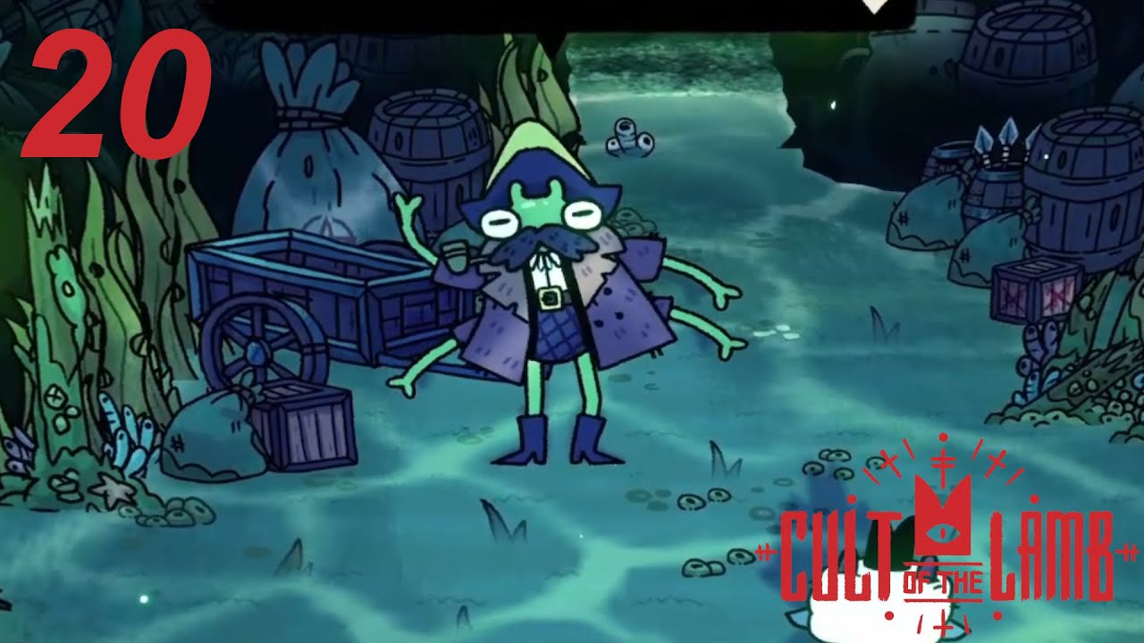 Unexpected run-ins with Plimbo in Cult of the Lamb - YouTube