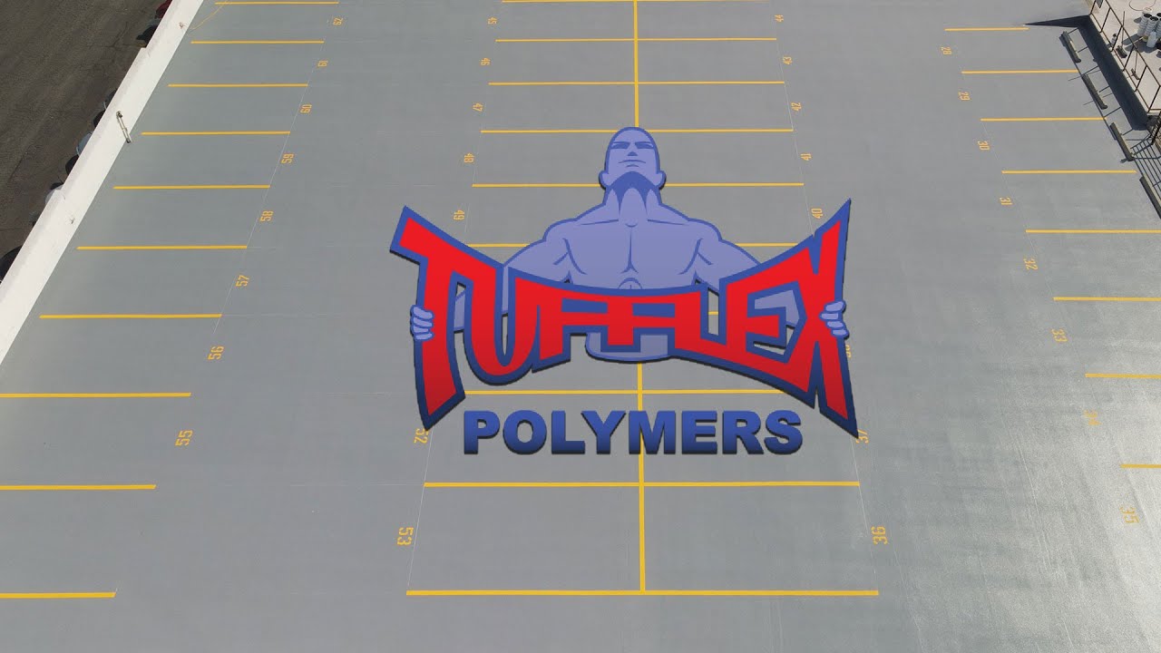 Parking Deck Rehab application steps using Tufflex - YouTube