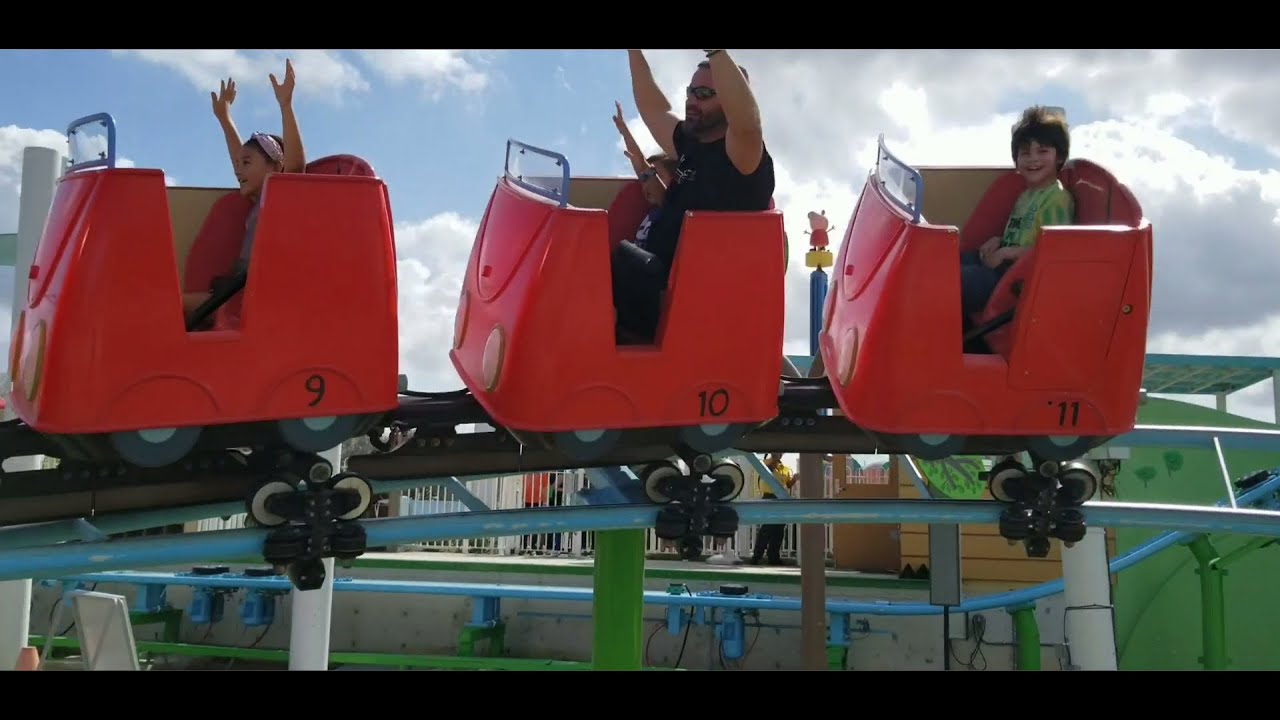 Daddy Pig's Roller Coaster | Peppa Pig Theme Park Florida | February ...