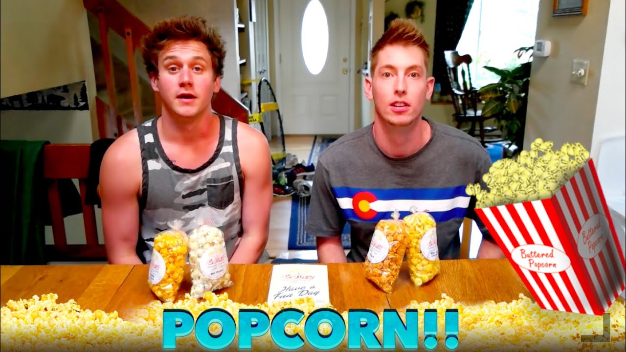 STRANGE POPCORN FLAVORS! - YouTube