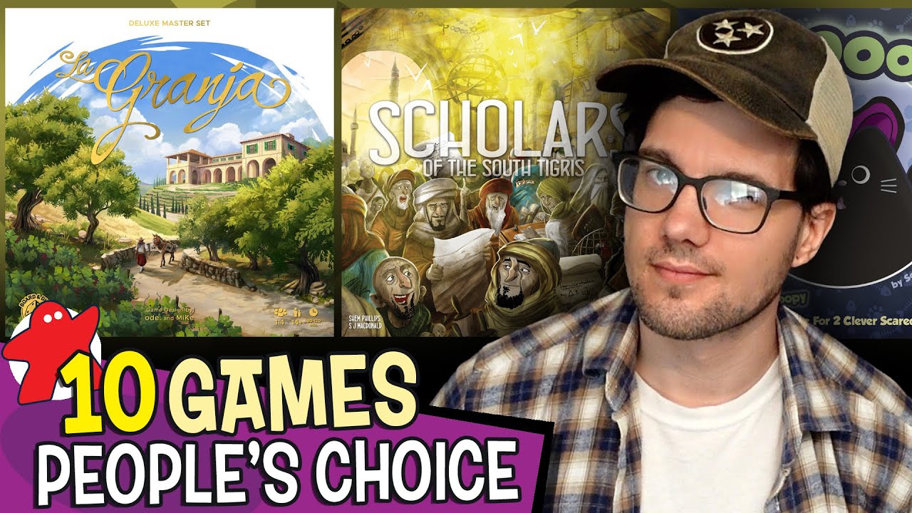 10 Board Games Being Played NOW - "People's Choice" Board Game Picks ...