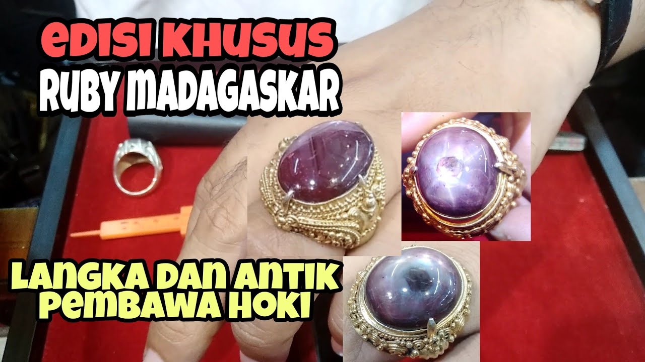 Update Batu Ruby Madagaskar Dijuluki Si Pembawa Hoki 05092022 - YouTube
