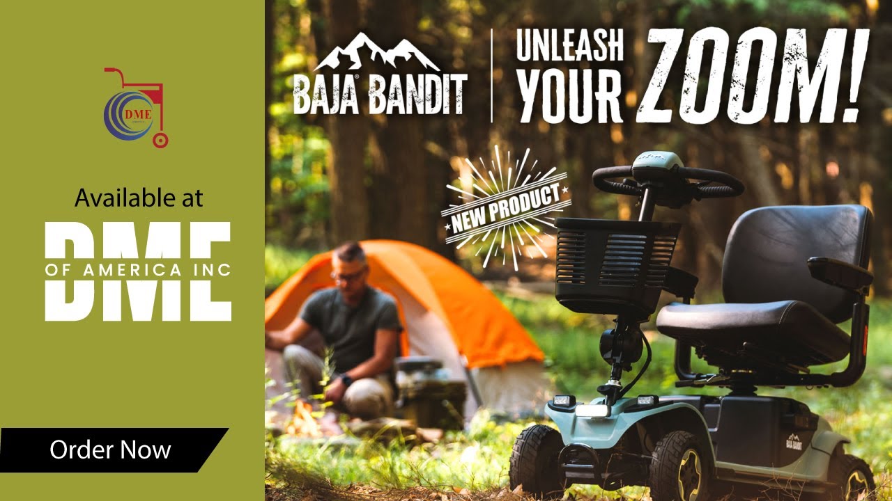 Baja Bandit Mobility Scooter By Pride Mobility #dme #dmeofamerica # ...