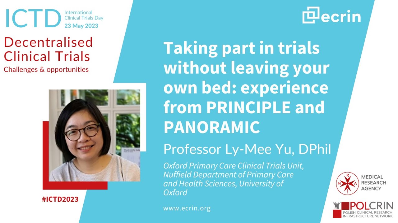 ICTD 2023 - Taking part in trials without leaving your own bed: PRINCIPLE & PANORAMIC - Ly-Mee ...