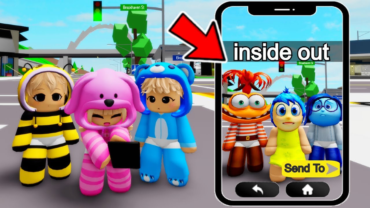 We Find INSIDE OUT on SNAPCHAT..(Brookhaven) - YouTube