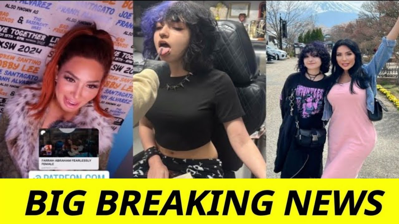 POOR SOPHIA! Teen Mom Farrah Abraham starting podcast with daughter ...