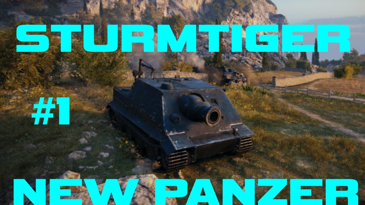 Playing With The New STURMTIGER !! | World Of Tanks - YouTube