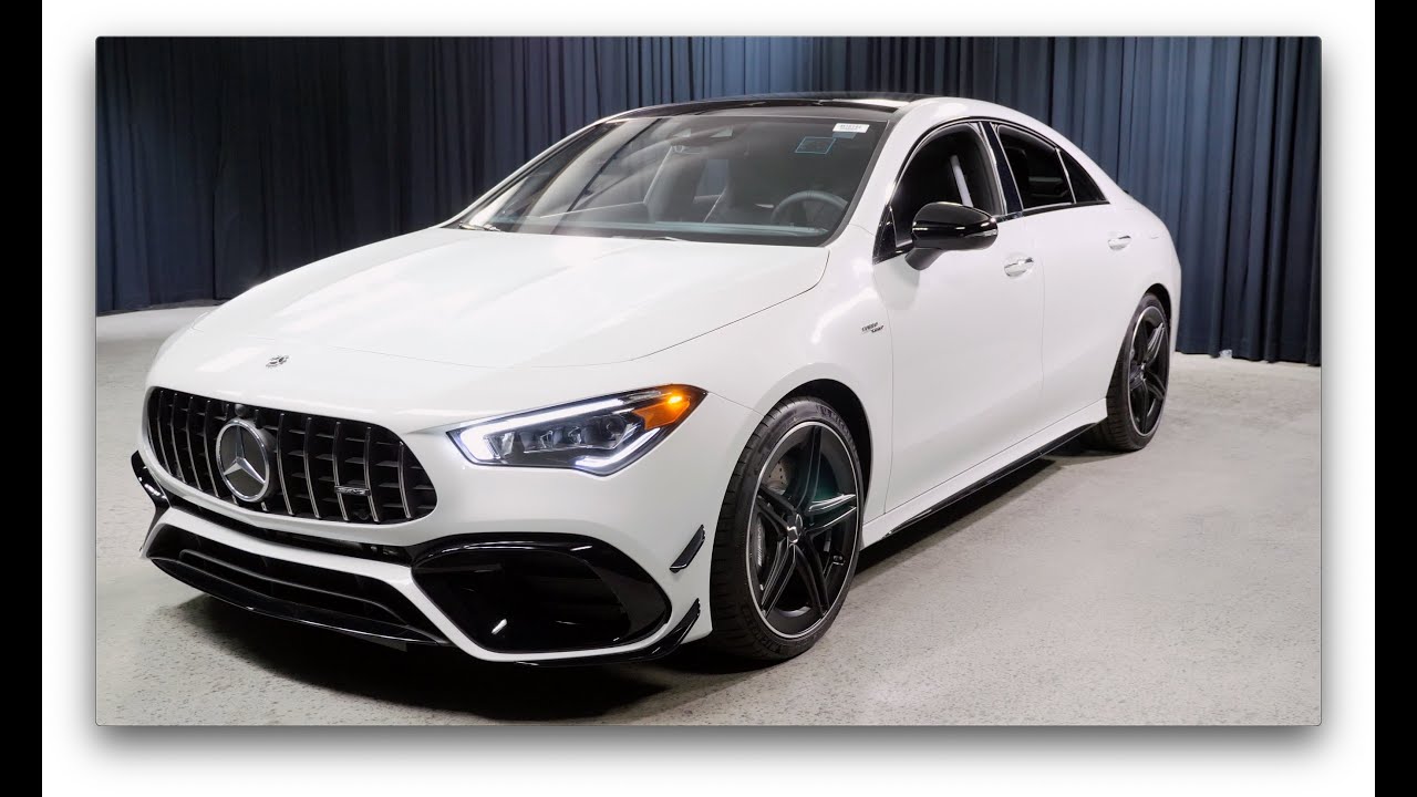 2020 Digital White Pearl Metallic Mercedes-Benz CLA AMG® 45 Coupe ...