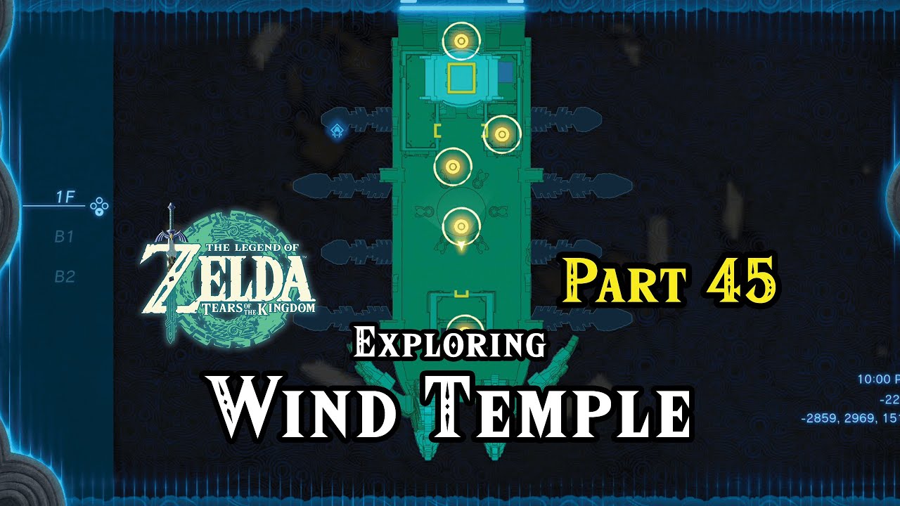 [2K 60fps] Exploring Wind Temple - Zelda TOTK Walkthrough Part 45 - YouTube