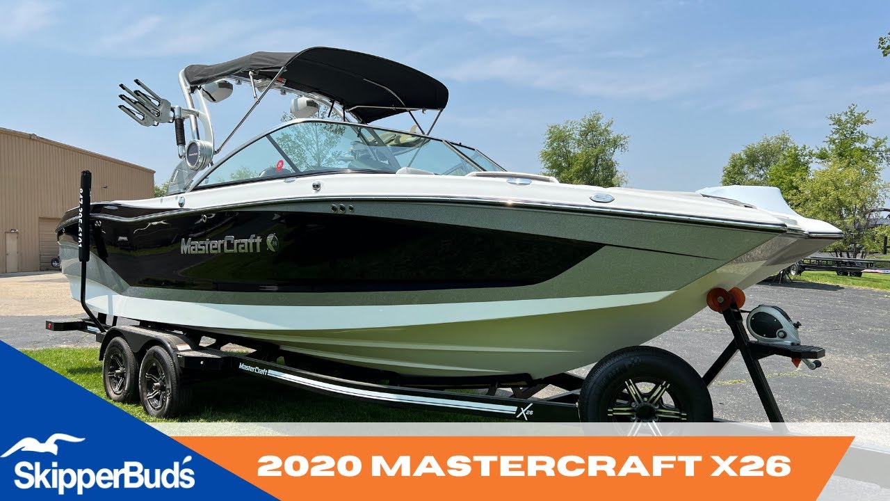 2020 MasterCraft X26 Tow Boat Tour SkipperBud's - YouTube