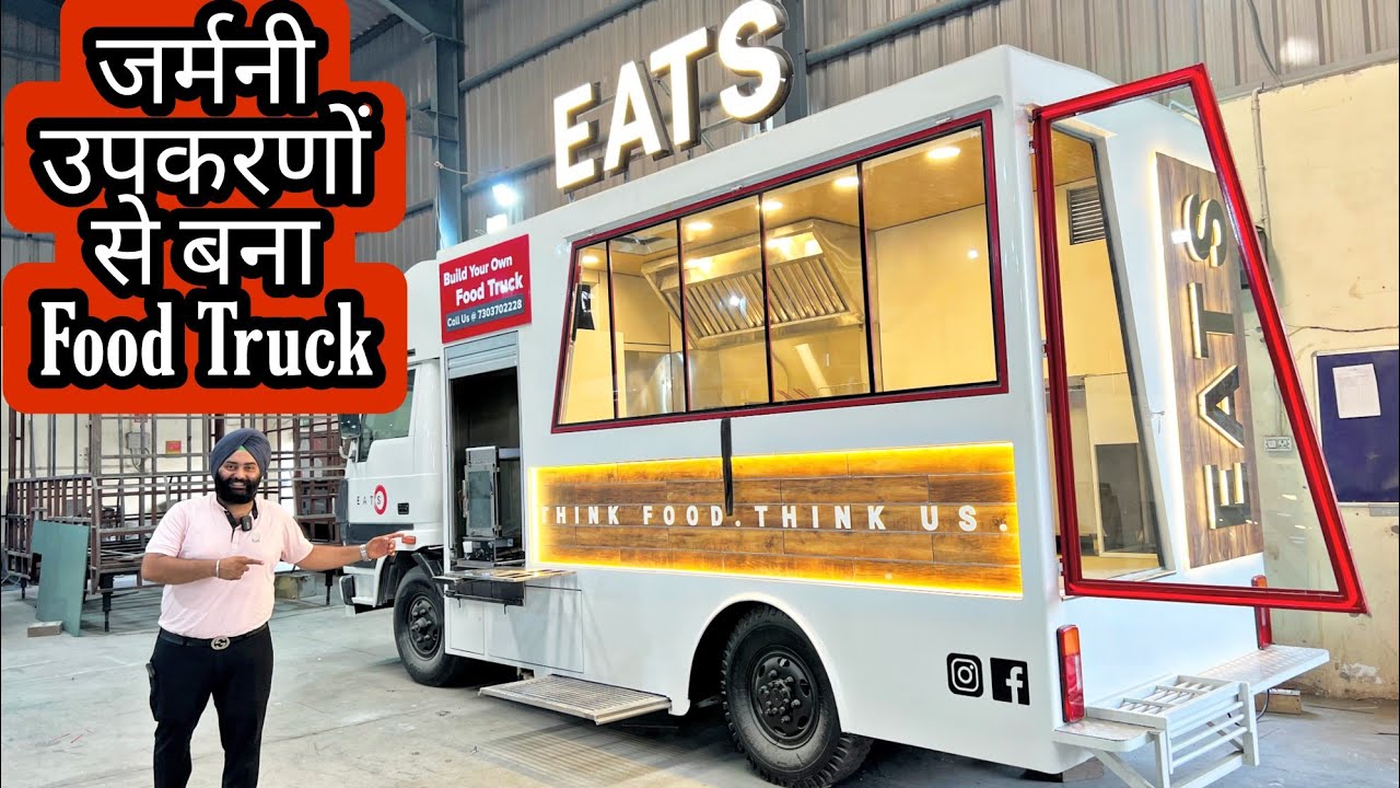 Amazing Food Truck On The Wheels Making By Azimuth Business On The ...