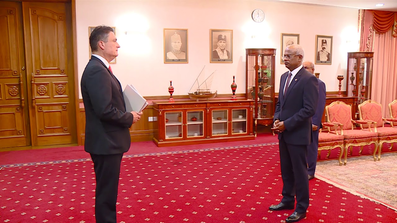The new Ambassador–Designate of Switzerland presents credentials to the ...