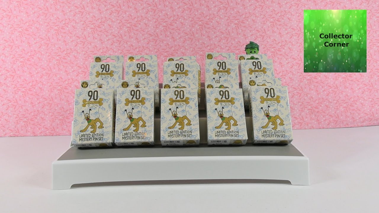 Disney Pluto 90 Magical Years Blind Box Limited Edition Pin Unboxing ...