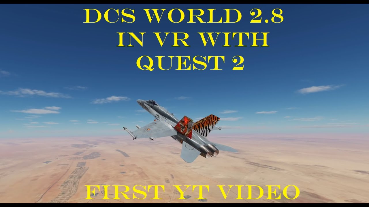 DCS World in VR with Oculus Quest 2. First YT vid EVER! - YouTube