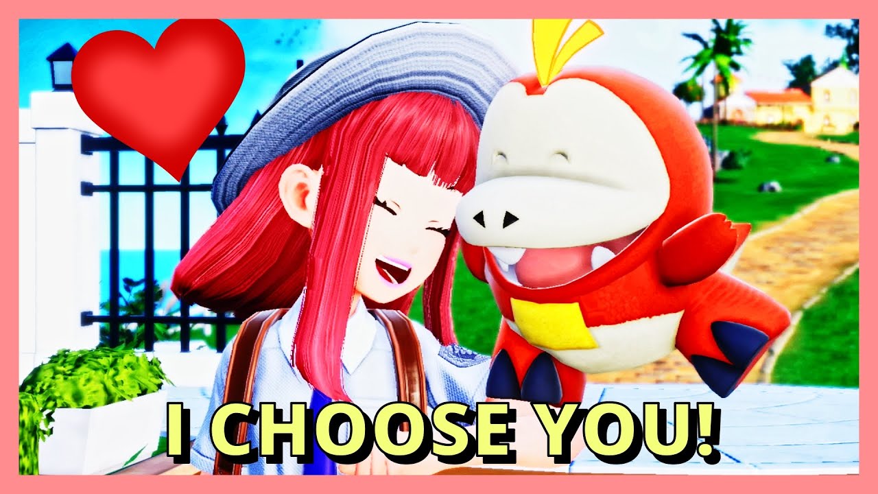 Cookie The Croc - Pokemon Violet Part 1 - YouTube