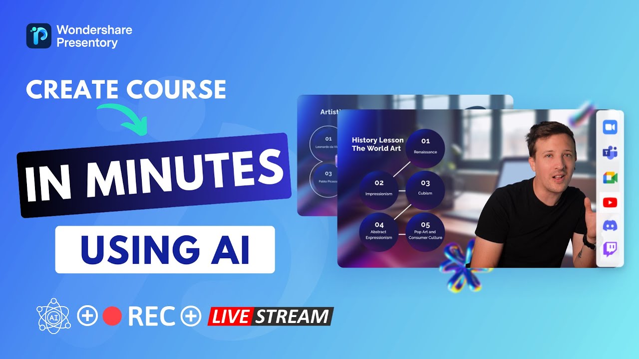 How to Create Engaging Course Video in Minutes | Using AI - YouTube
