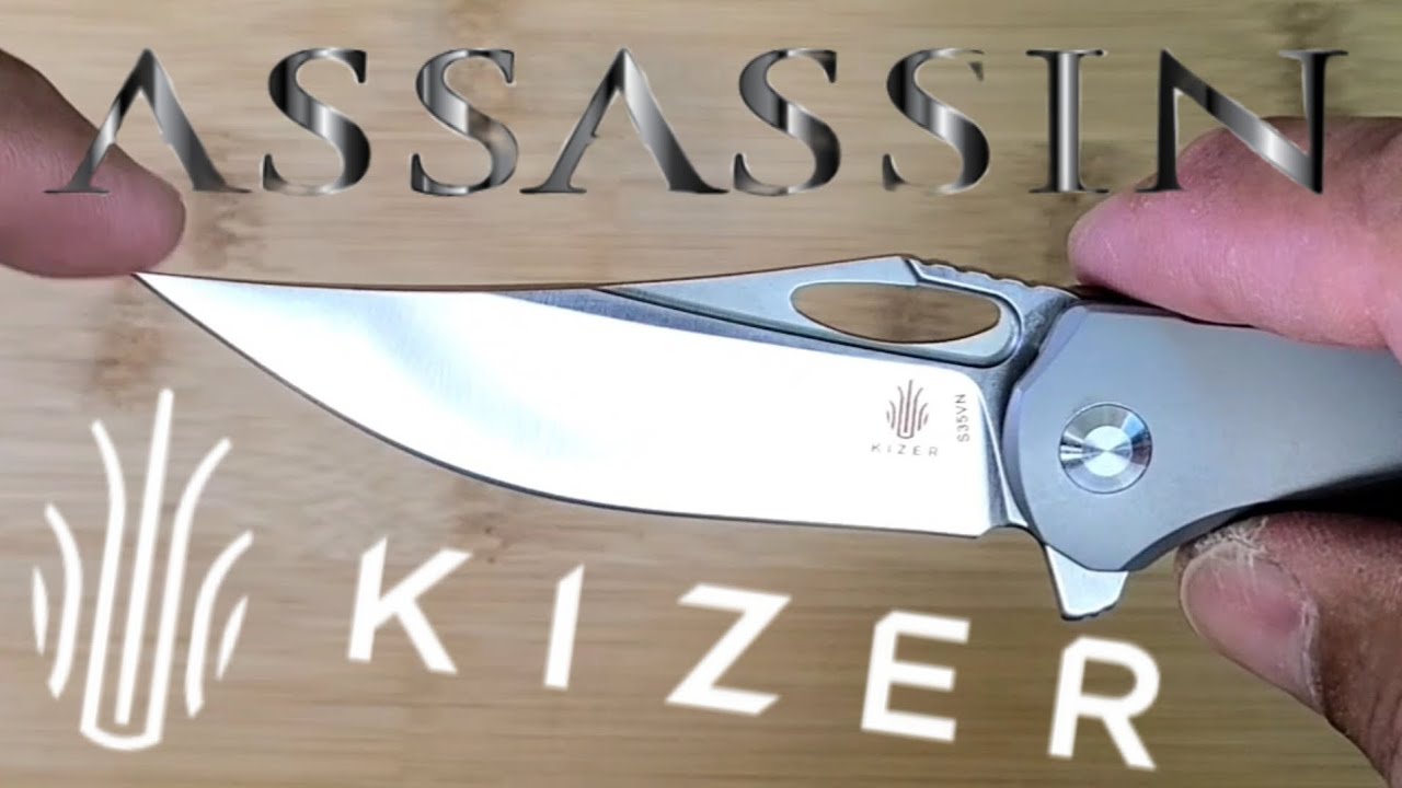 The KIZER Assassin is KILLER! This titanium smallie lives up to its ...