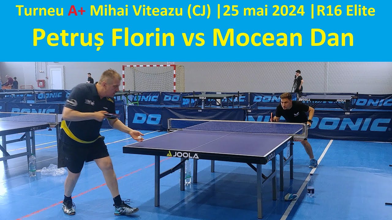 Petrus Florin vs Mocean Dan |R16 Elite |A+ Mihai Viteazu 2024 - YouTube