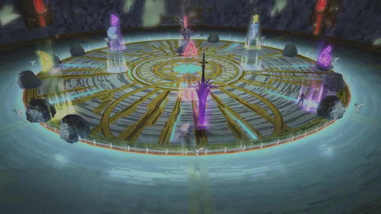 FFXIV: DSR - Correct Meteors (EZ pattern) - YouTube