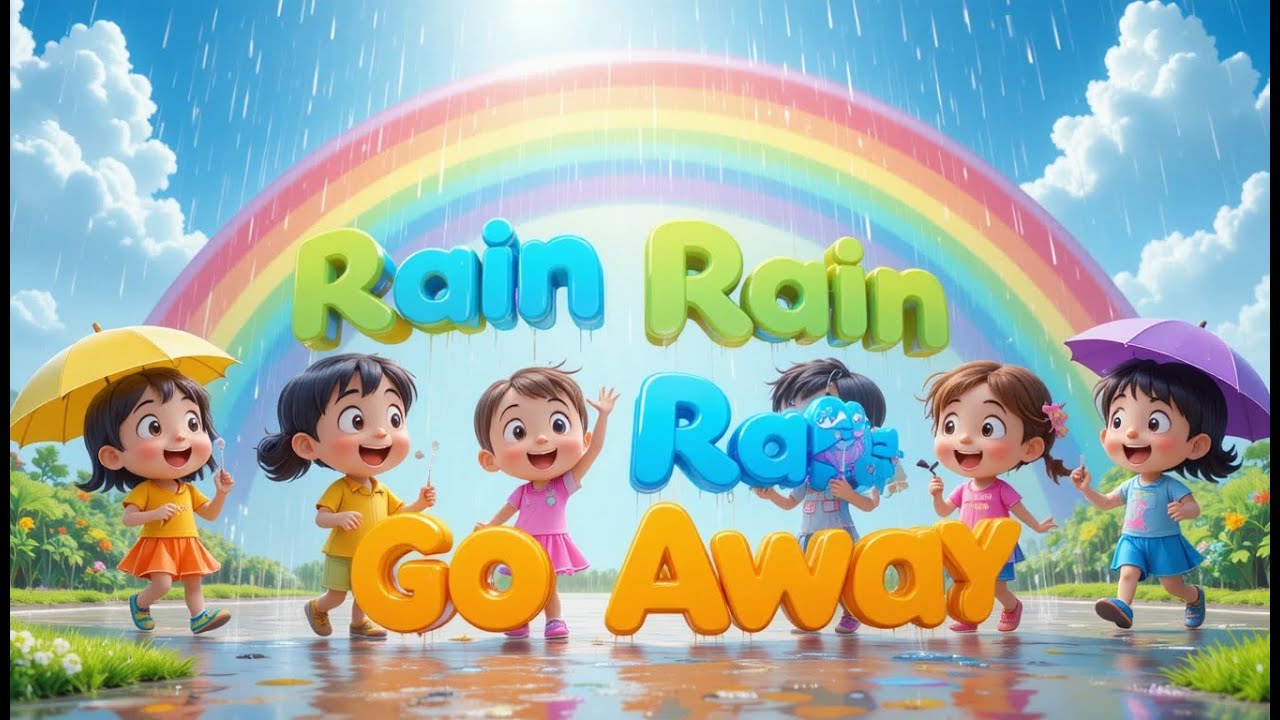 Rain Rain Go Away Song! | Puddle Jumping & Nature Fun | Kids Songs ...