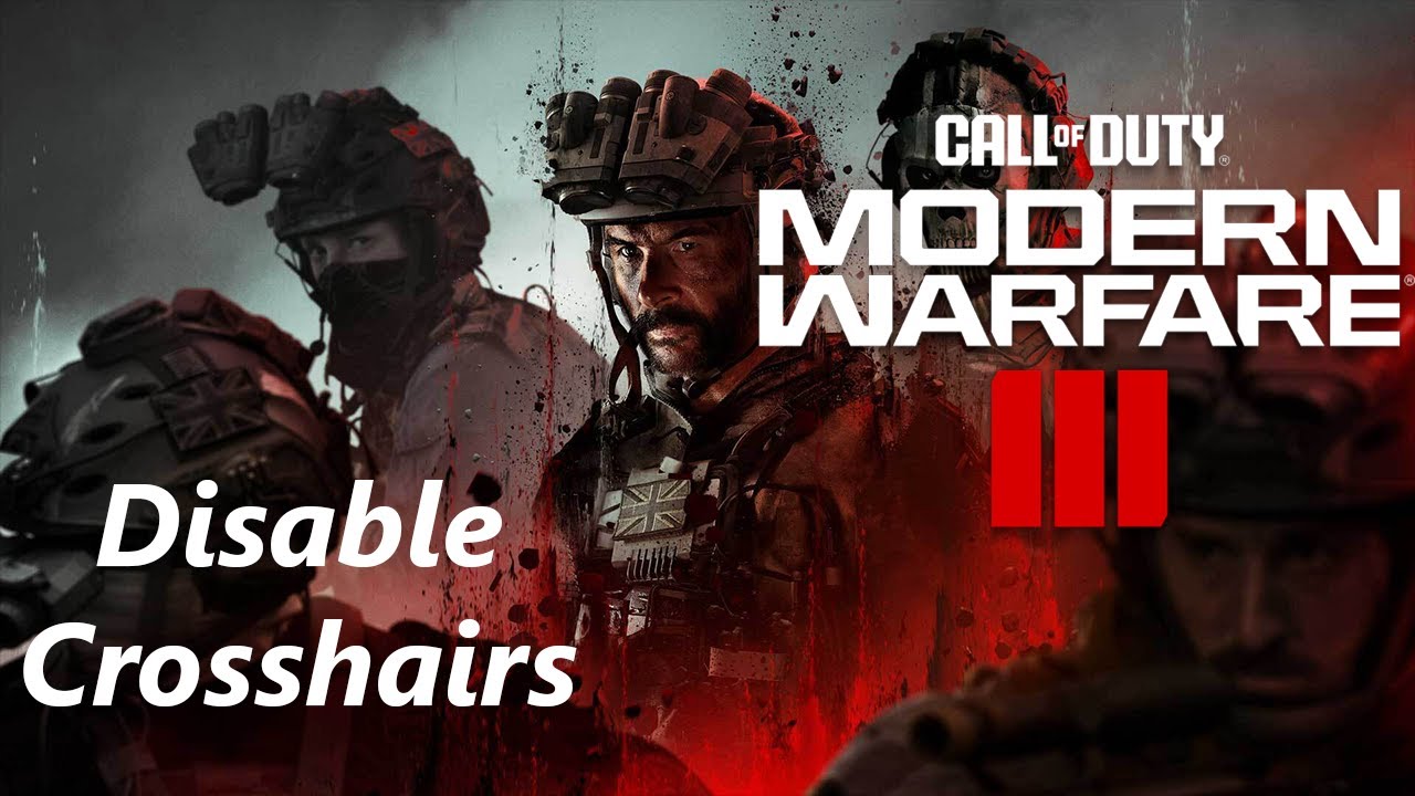 How To Turn OFF Crosshairs In Call Of Duty Modern Warfare 3 - YouTube