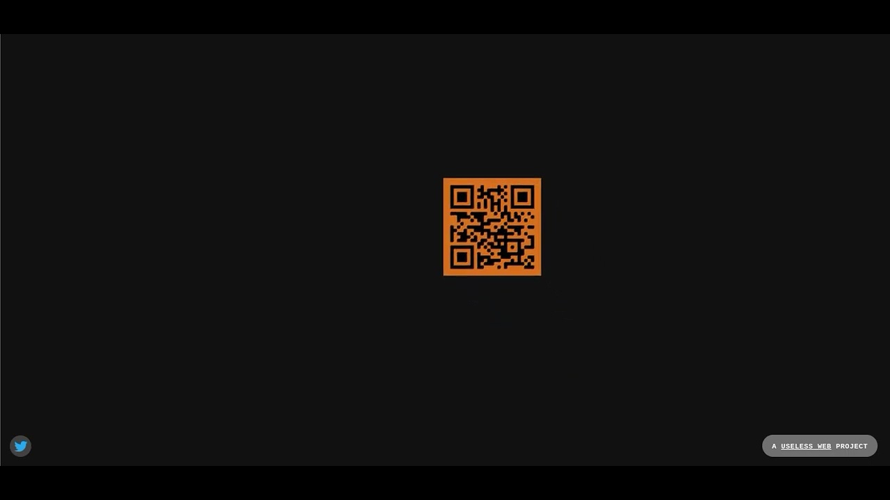 will the QR code hit the corrner? btw don't scan QR code i don't know ...