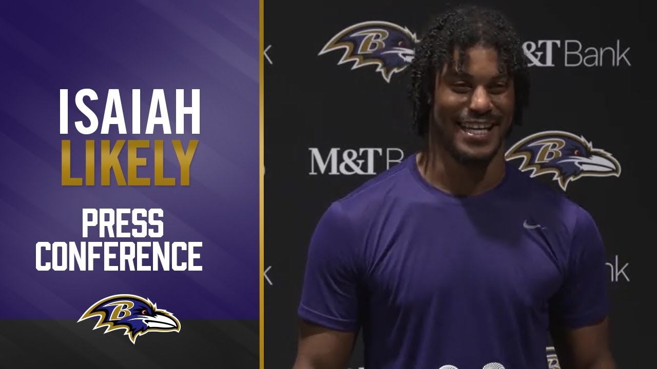 Isaiah Likely: This Shows How Hungry We Are | Baltimore Ravens - YouTube