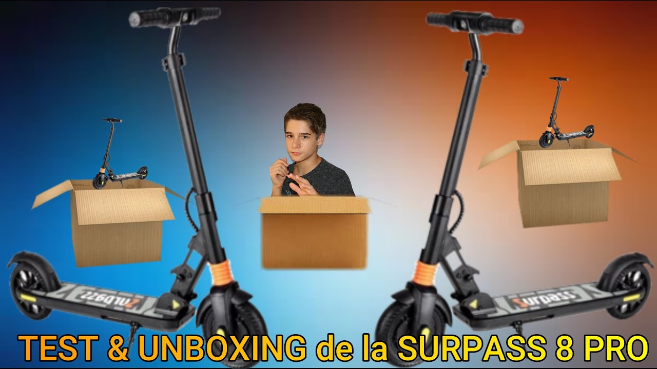 UNBOXING et TEST de la SURPASS 8 Pro (que vaut-elle???? ) - YouTube