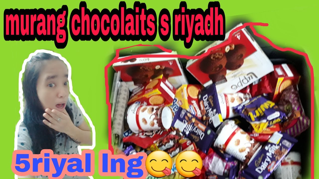 MURANG BILIHAN NG CHOCOLATE S RIYADH - YouTube