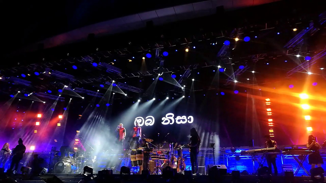 BNS "ඔබ නිසා" Live Concert ( part 1) - YouTube