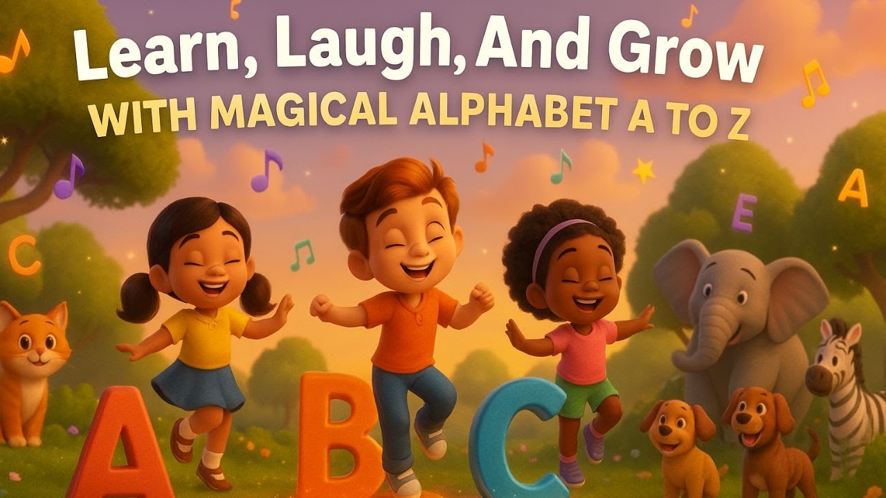 🎵 Learn, Laugh, And Grow With Magical Alphabet A to Z! 🎵 - YouTube