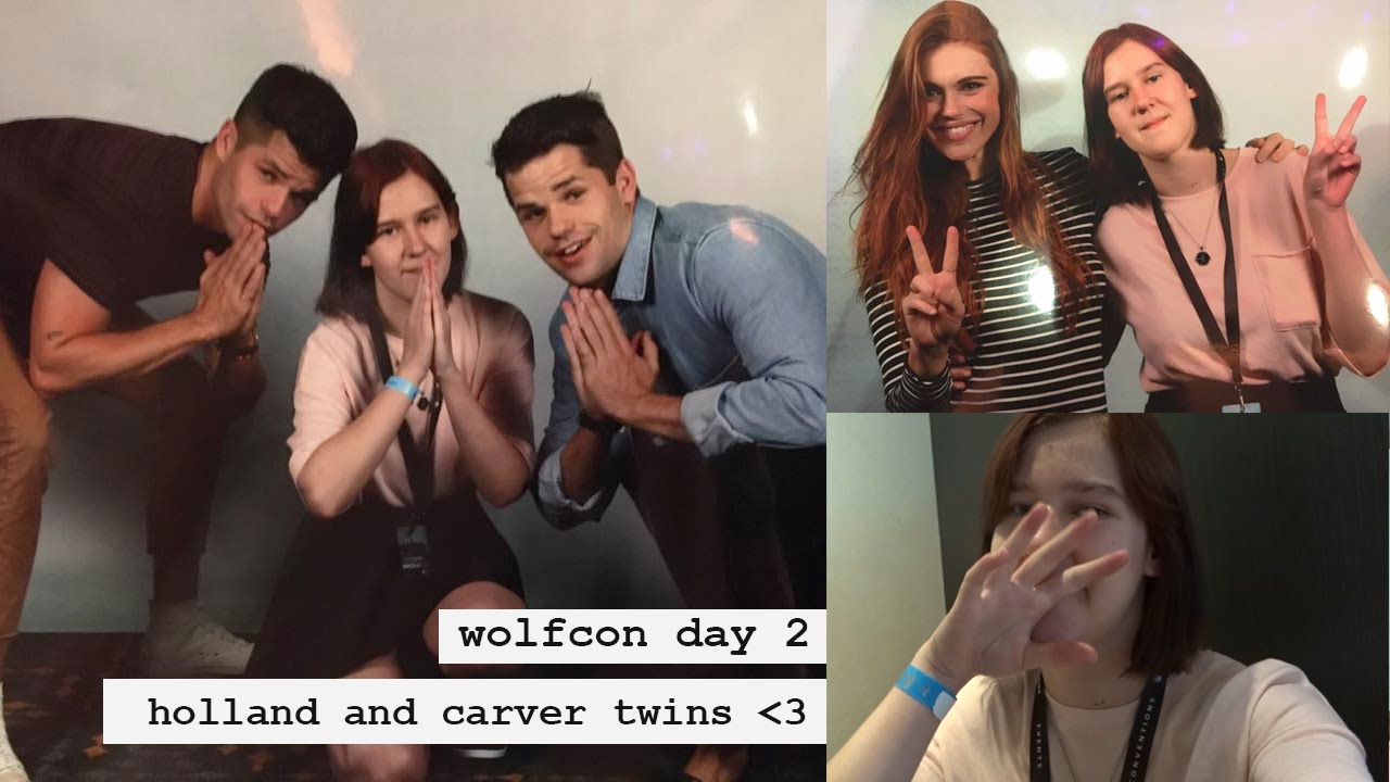 (VLOG) WOLFCON DAY 2 : HOLLAND AND CARVER TWINS PHOTOS - YouTube