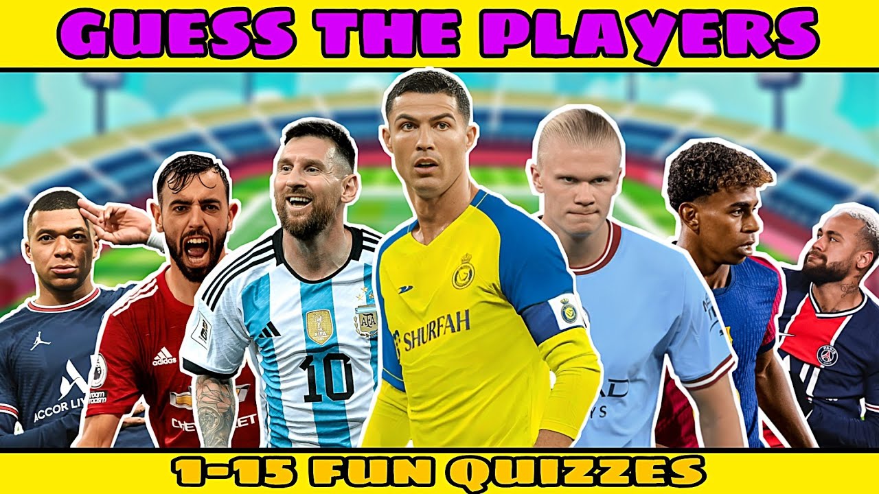 GUESS THE FOOTBALL PLAYERS | Ultimate Football Quiz Challenge 2025 🔥⚽ ...
