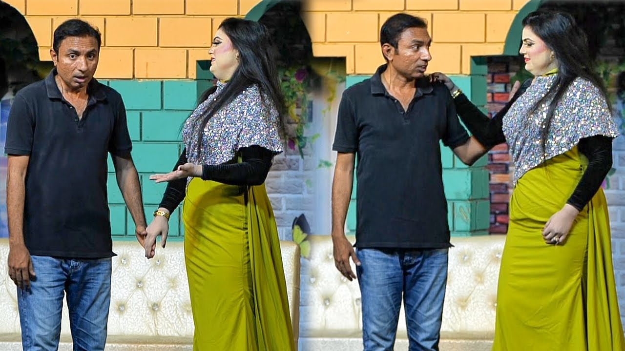 Rashid Kamal With Raima Mahar & Aslam Chita | New Best Comedy Punjabi ...