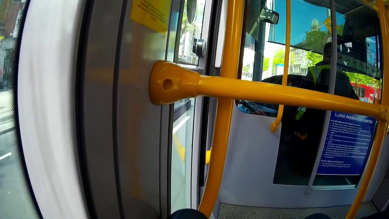 Luas Green Line Audio Announcements from SSG to Parnell. - YouTube