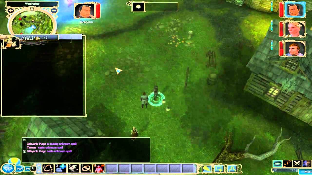 Let's Play Neverwinter Nights 2 part 2 Saving West Harbor - YouTube