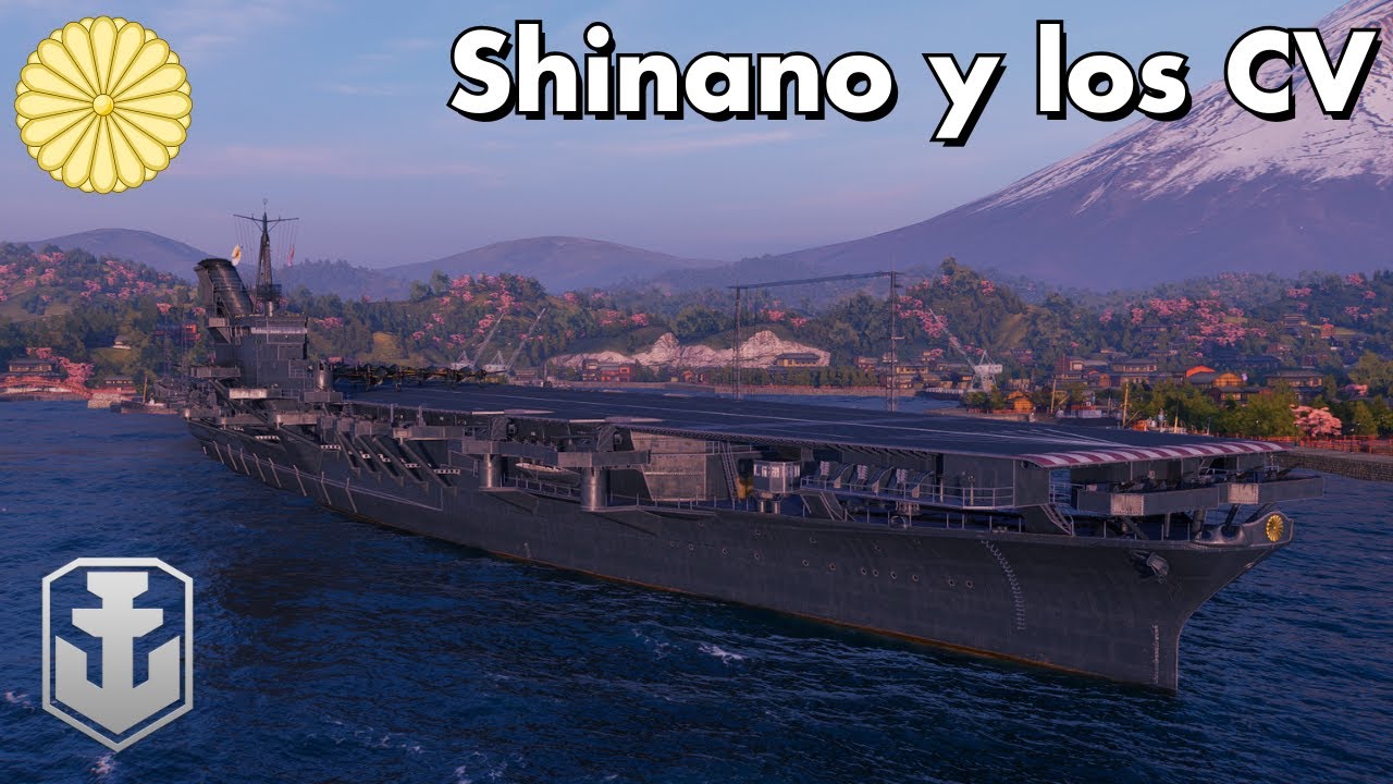 World of warships en español: CV's, mecánicas nocivas y Shinano. - YouTube