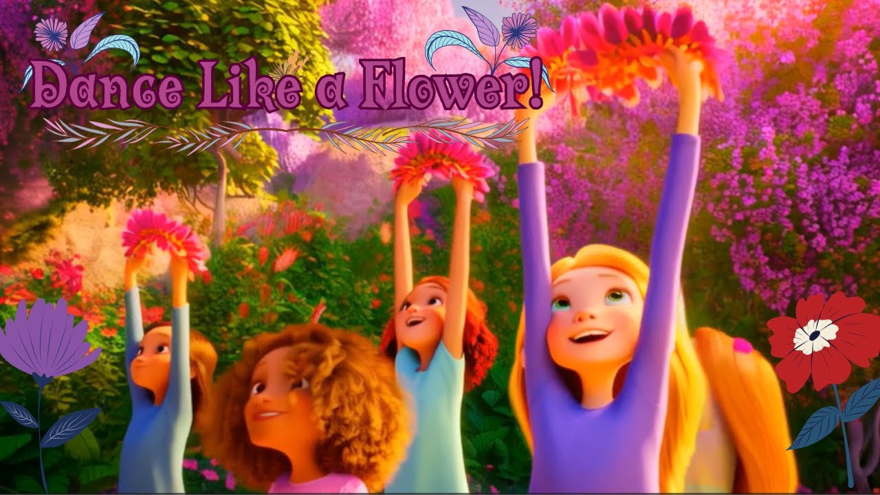 The Flower Dance | Fun Spring Song for Kids | D and R Kids Channel ...