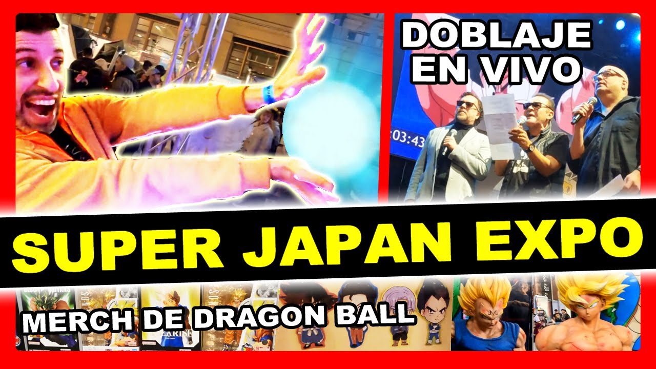 ⍟DRAGON VLOG #1: Super Japan Expo 2024 en Chile + Panel de los Actores de Doblaje de Dragon Ball ...