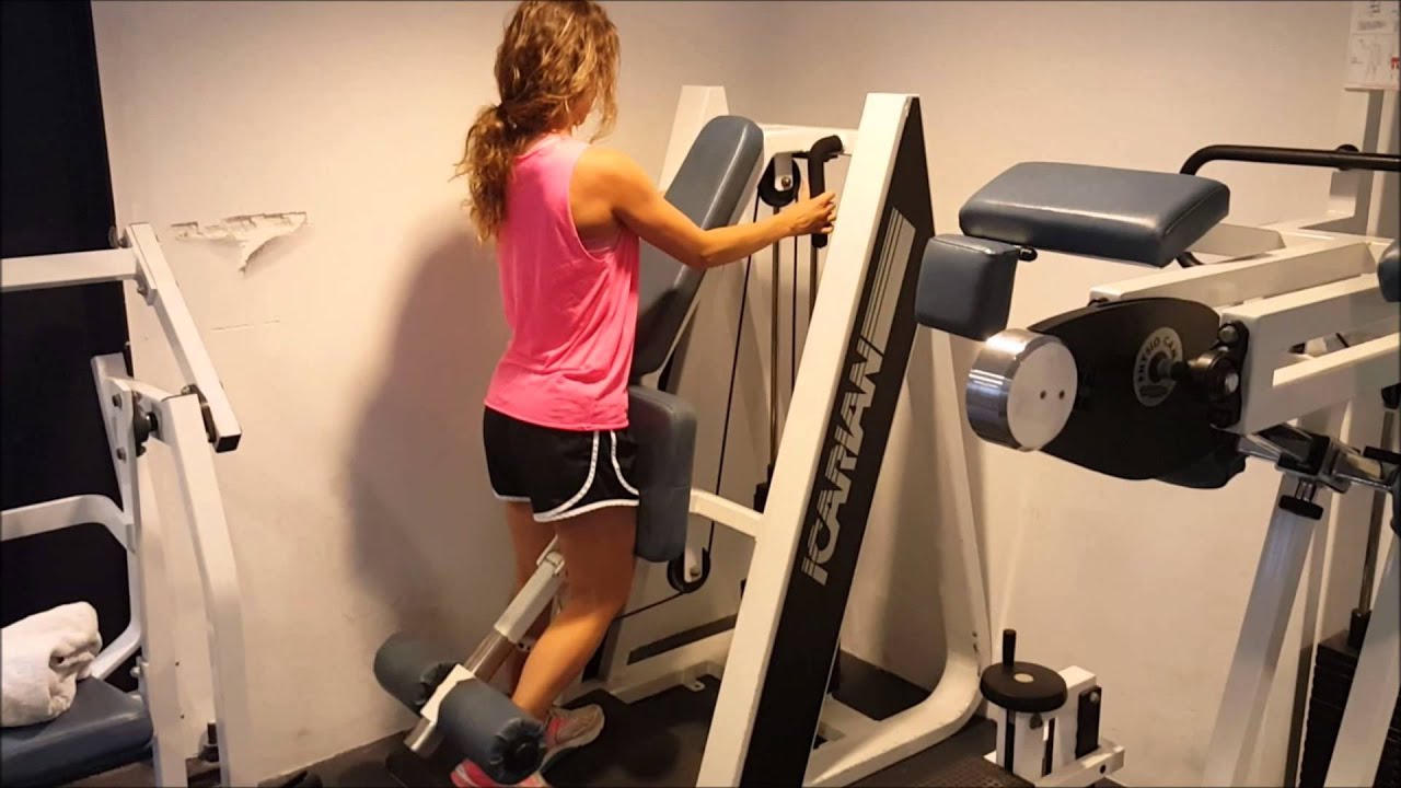 Standing Leg Curl - YouTube