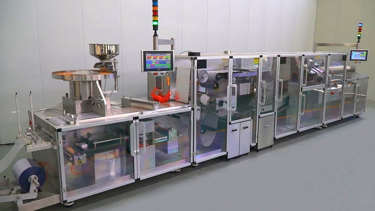 Blister Line 400R - YouTube