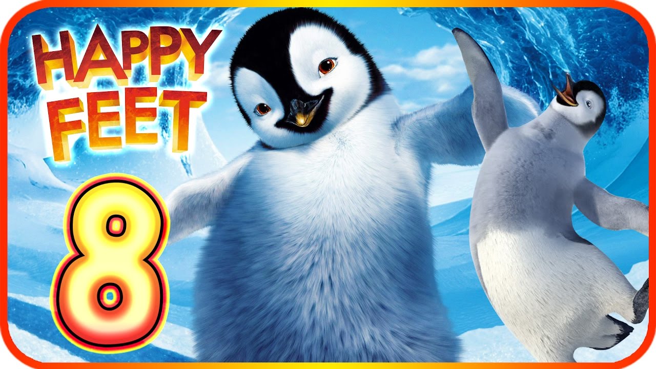 Happy Feet Walkthrough Part 8 (Wii, PS2, PC, Gamecube) ♬ Movie Game ...