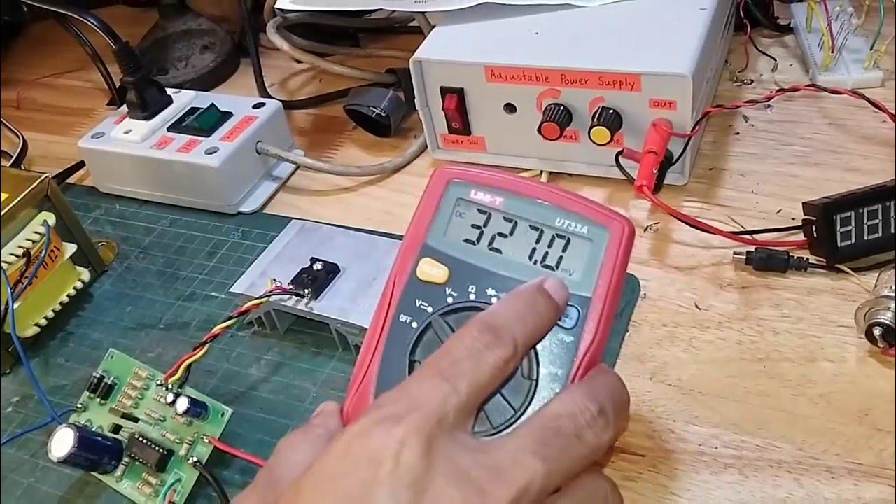 Testing an adjustable 0-30V 3A Laboratory DC Power Supply - YouTube