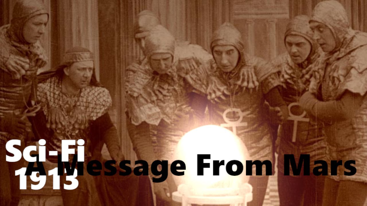 A Message from Mars 1913 British Science Fiction Silent Film - YouTube