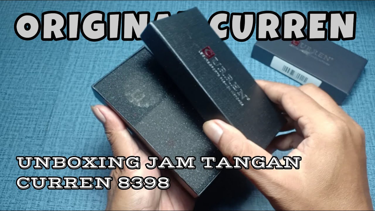 Unboxing Jam Tangan Curren 8398 || harap-harap cemas!!! - YouTube