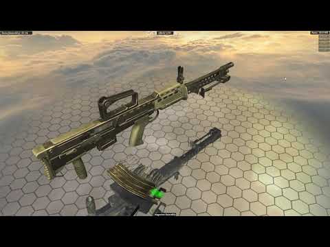 SA80 L86A2 Light Support Weapon - Step By Step Disassembly & Reassembly ...