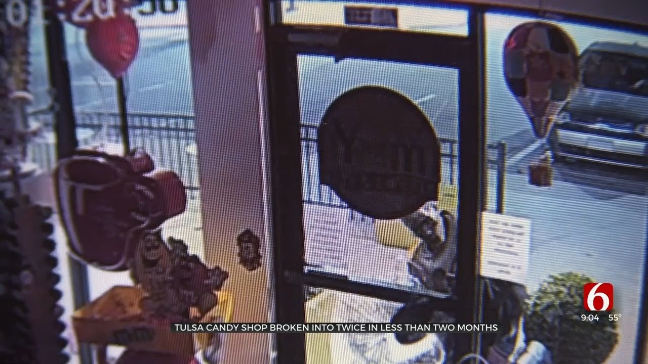 Tulsa Candy Shop Broken Into Twice In Less Than Two Months - YouTube