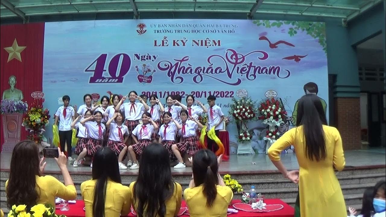 Nhảy Dân Vũ Do Tập Thể Lớp 9b Trường Thcs Vân Hồ Biểu Diễn Youtube
