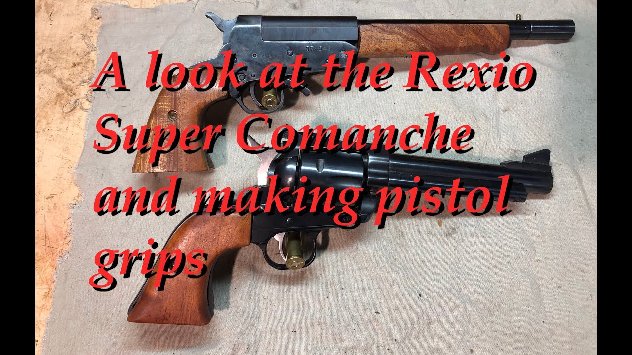 A look at Rexio Super Comanche and making pistol grips - YouTube
